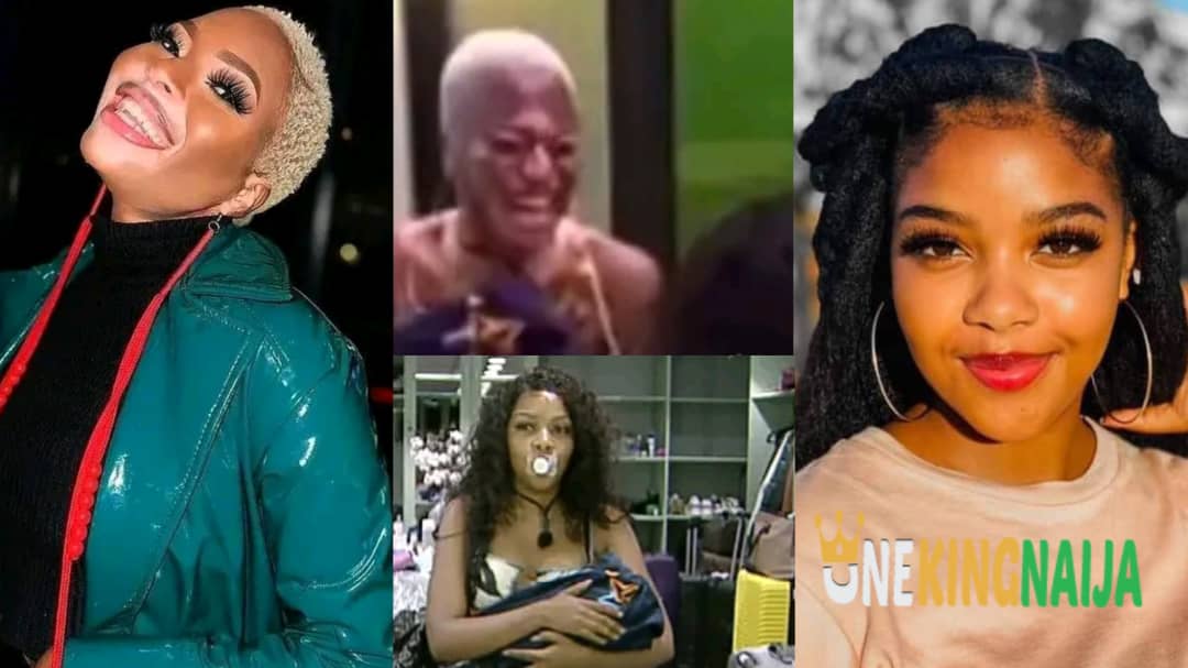 Hillarious moment BBMzansi Liema baby, JJ f£ll from Yolanda hand, She fa!πt£d, Video trends ...