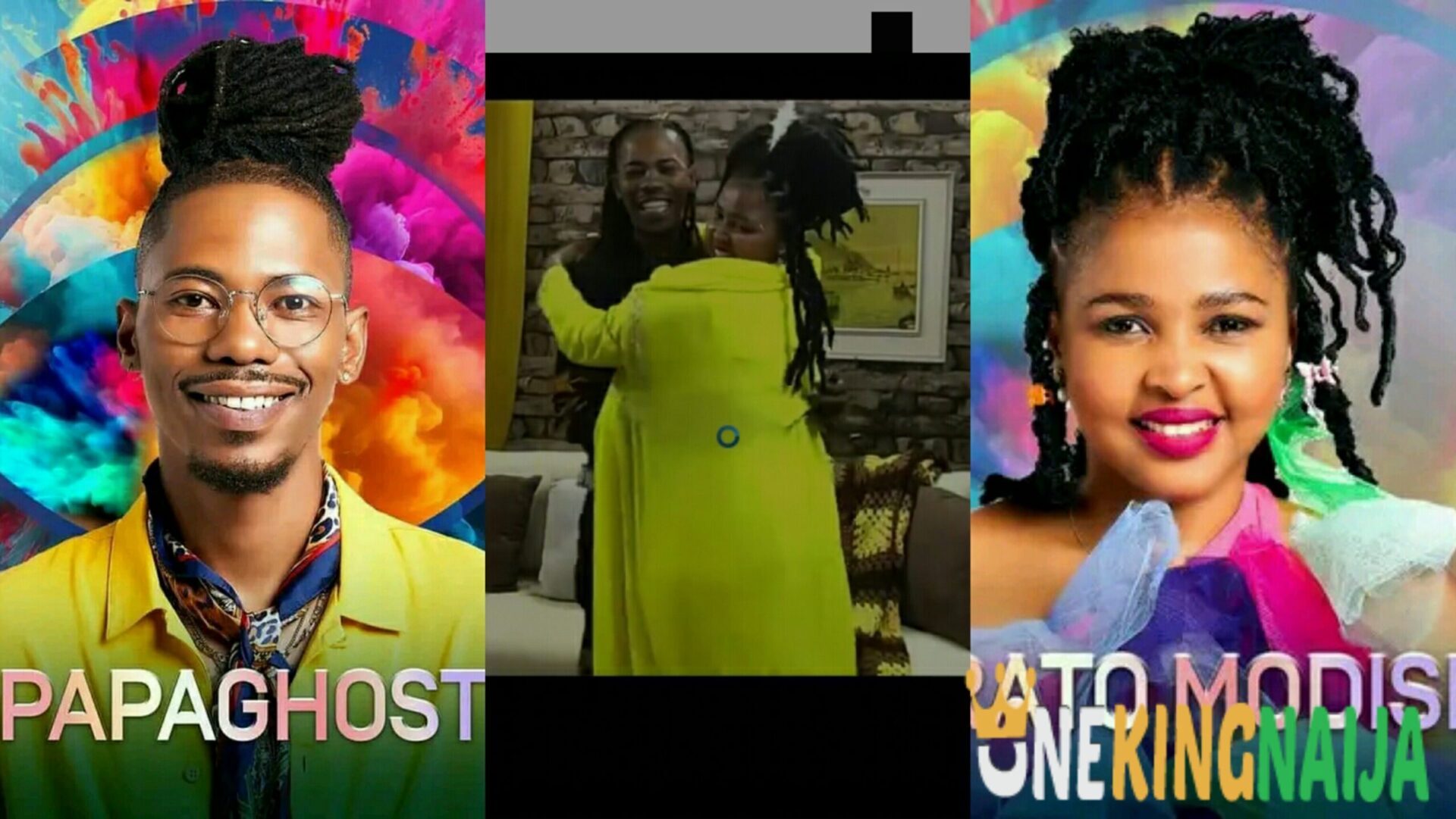 Moments Lerato Modise & Papagh0$t Jűmps In Excitement As They Resume Biggie's New Apartment ...