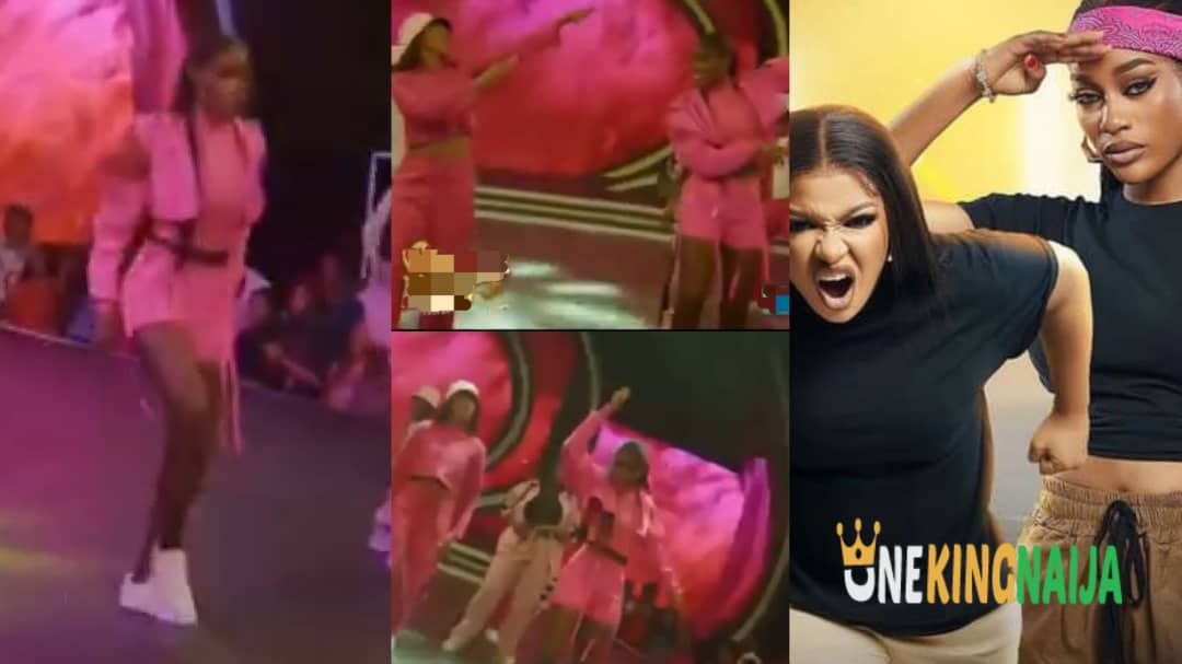 "Agba st£pper"- Fans gu$hes as Beauty Tukura and Liquorose st£als the $potlight with their dance ...