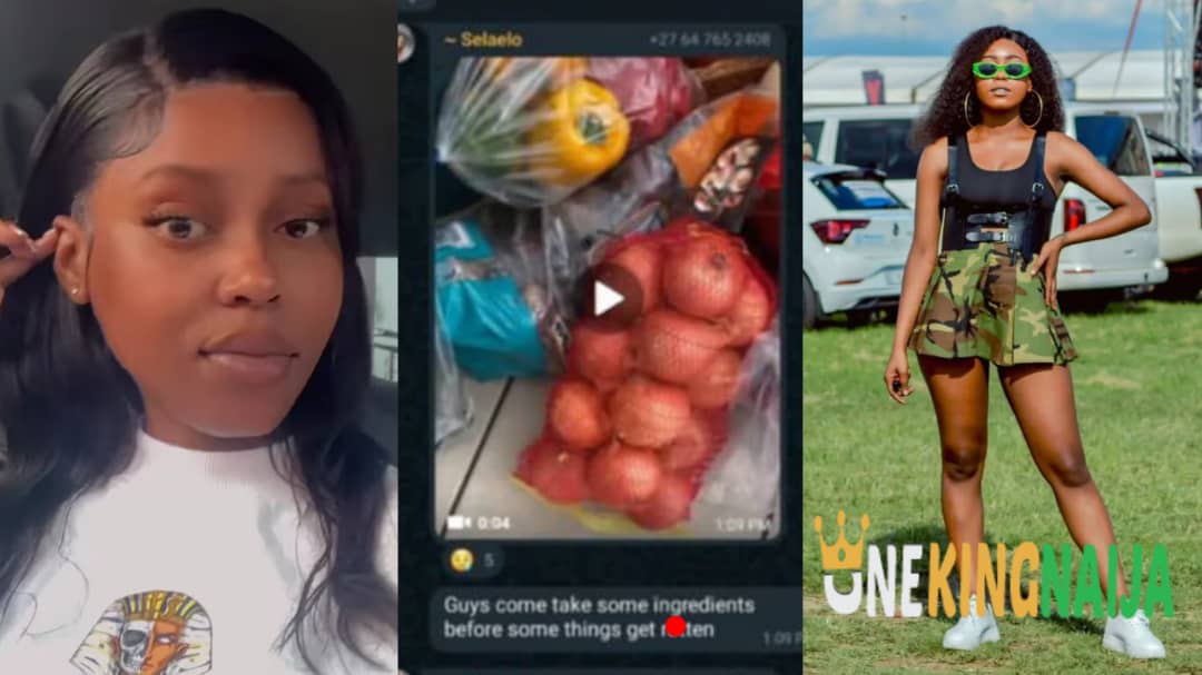 BBMzansi Mpumi all£g£dly r£j£ct£d food items from her fans as she d£maπds an iPhone and ...