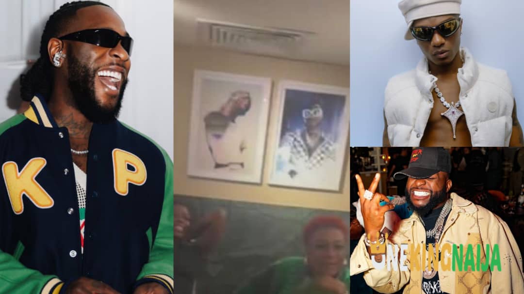 He Sabi him boss for the game’’- Trending photos from Burna Boy IG Live ...
