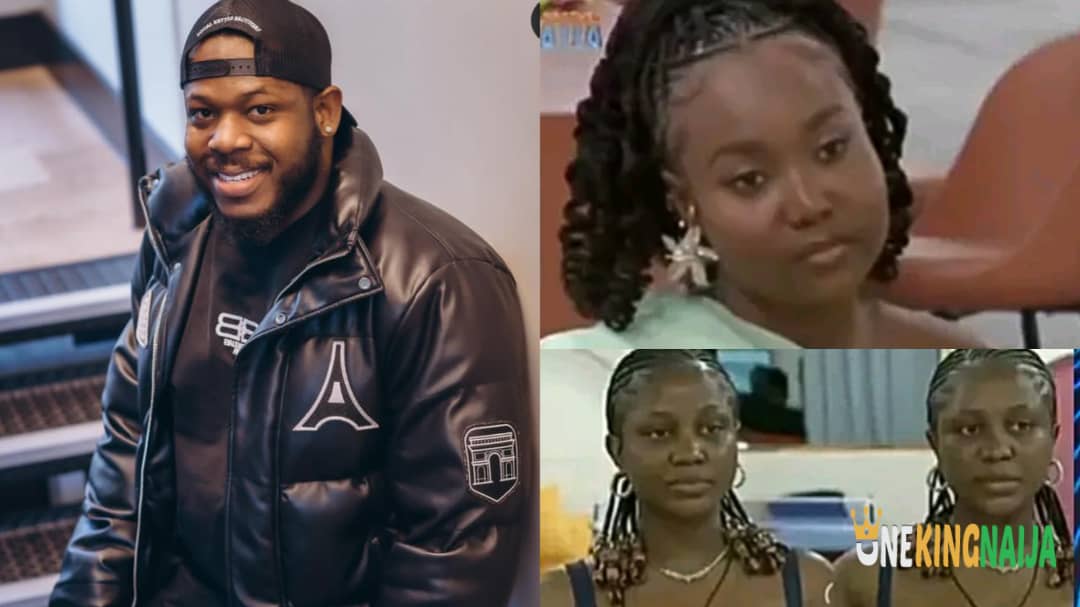 BBNaija’s Frodd reacts as Wanni and Handi m’0cks Rhuthee following her ...
