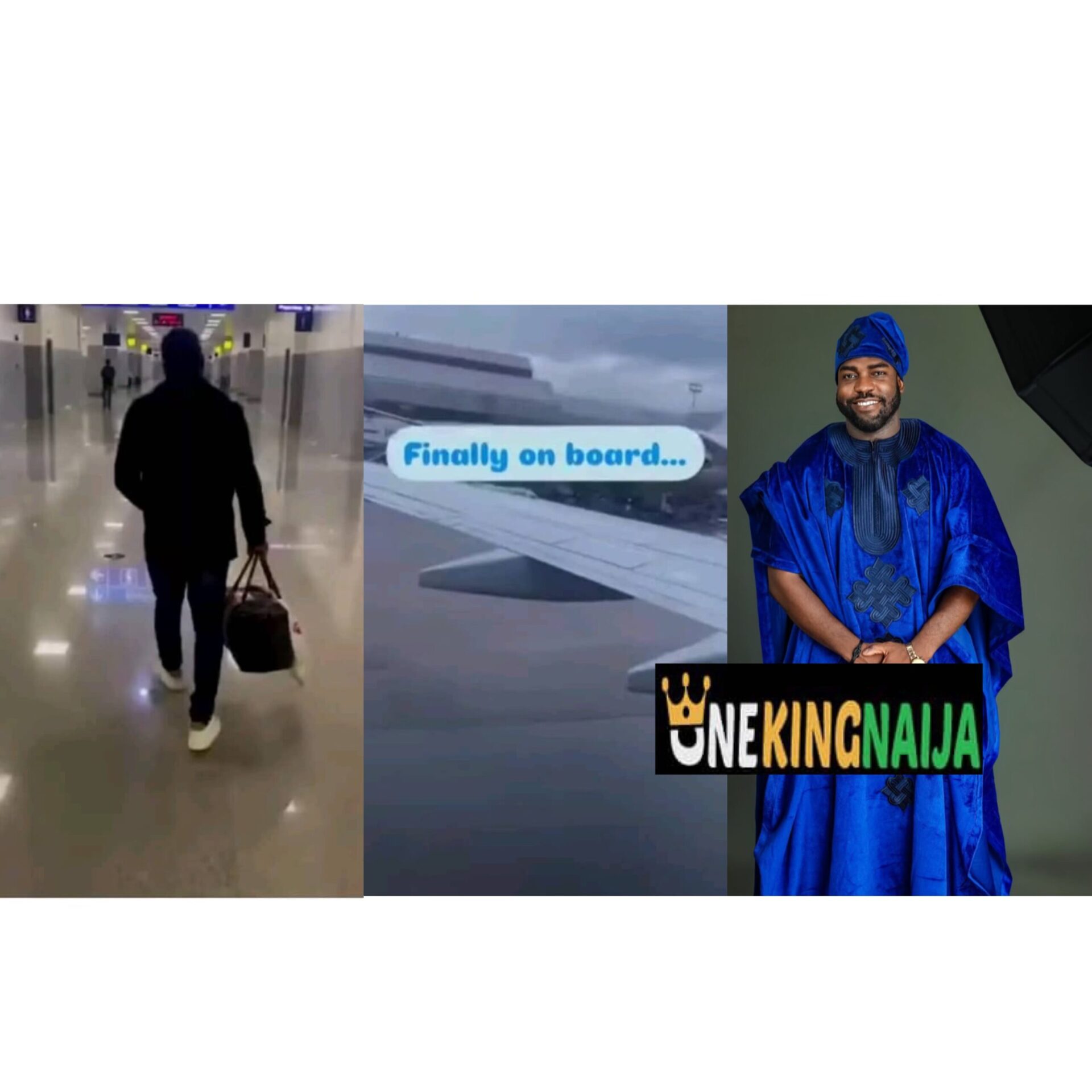 BBNaija’s Tjay Reunites with Wife and Newborn Twins in the UK After 3 ...