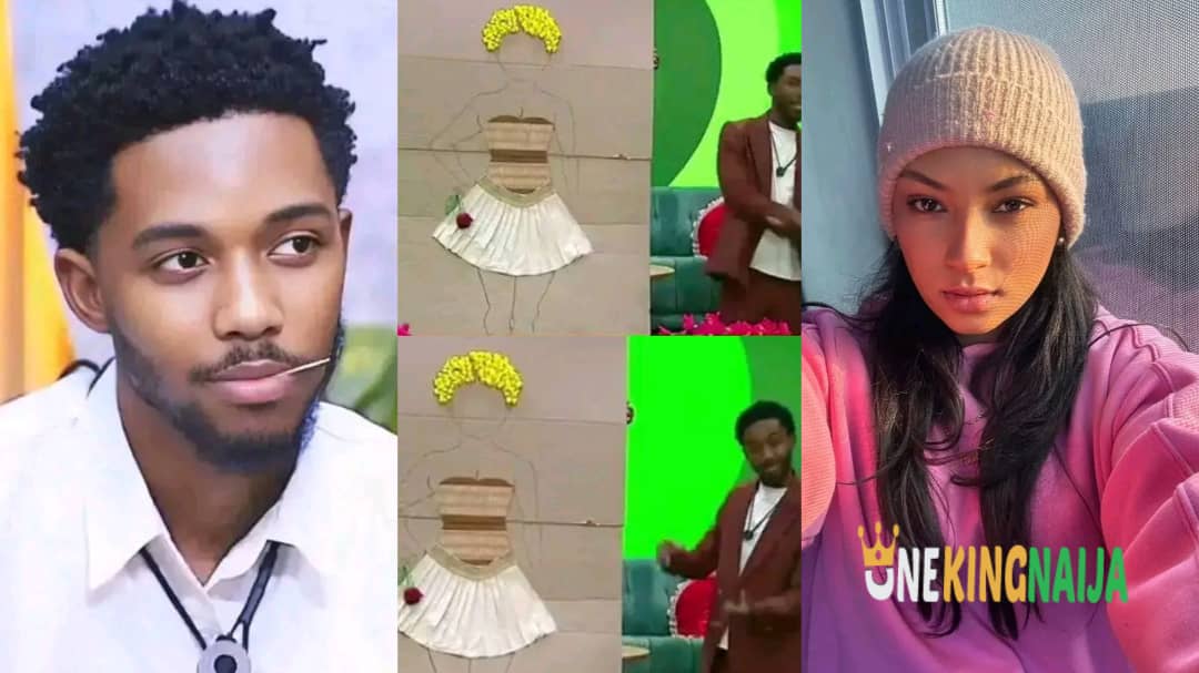 Beautiful moment as BBMzansi Sweet Guluva dedicates his artwork to ...