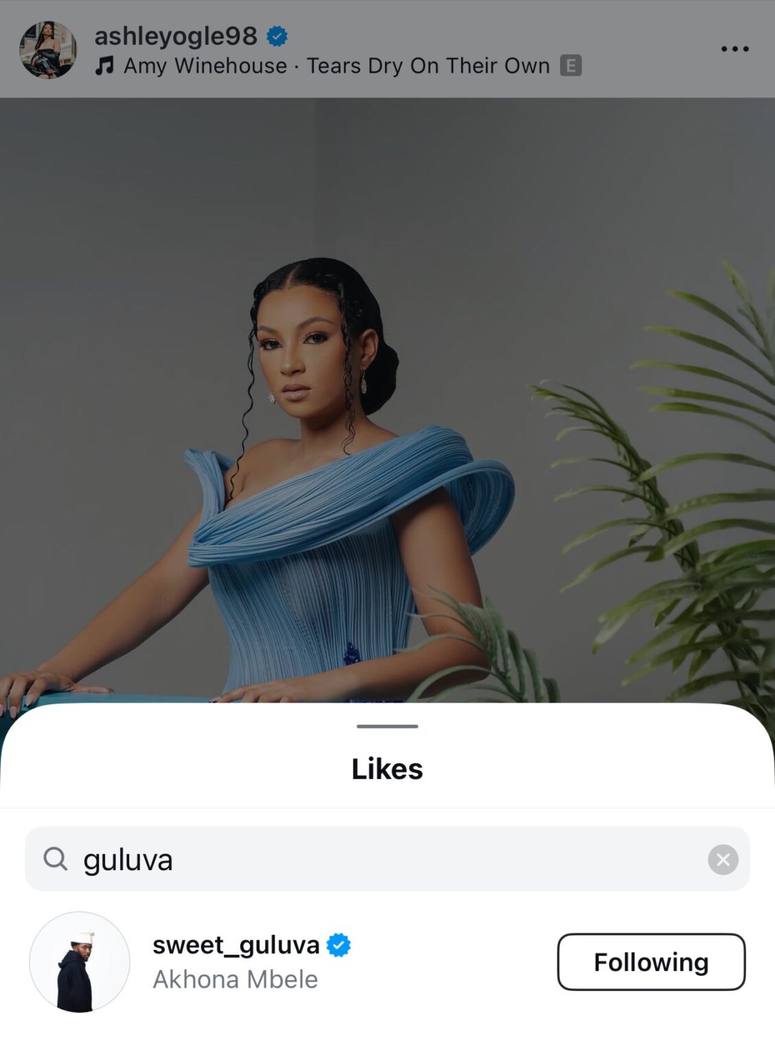 Fans react to Sweet Guluva liking Ashley Ogle picture days after she unfollowed him on Instagram ...